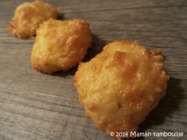 Croquants au fromage Maman Tambouille