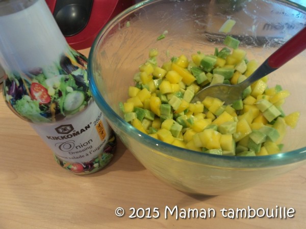 Salade Exotique Crevettes Mangue Et Avocat Maman Tambouille