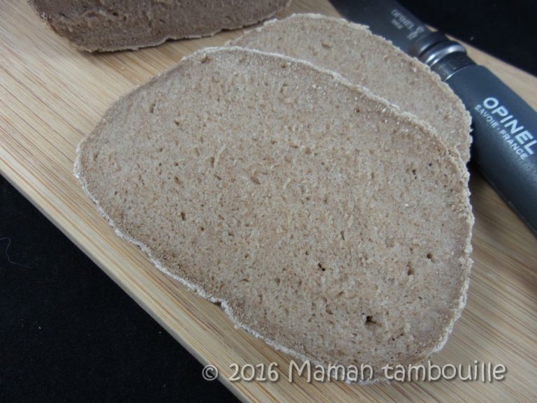 Pain à la farine de teff {sans gluten} Maman Tambouille