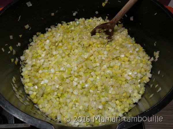 Fondue de poireaux et Morteau, crozets sauce reblochonne Maman Tambouille