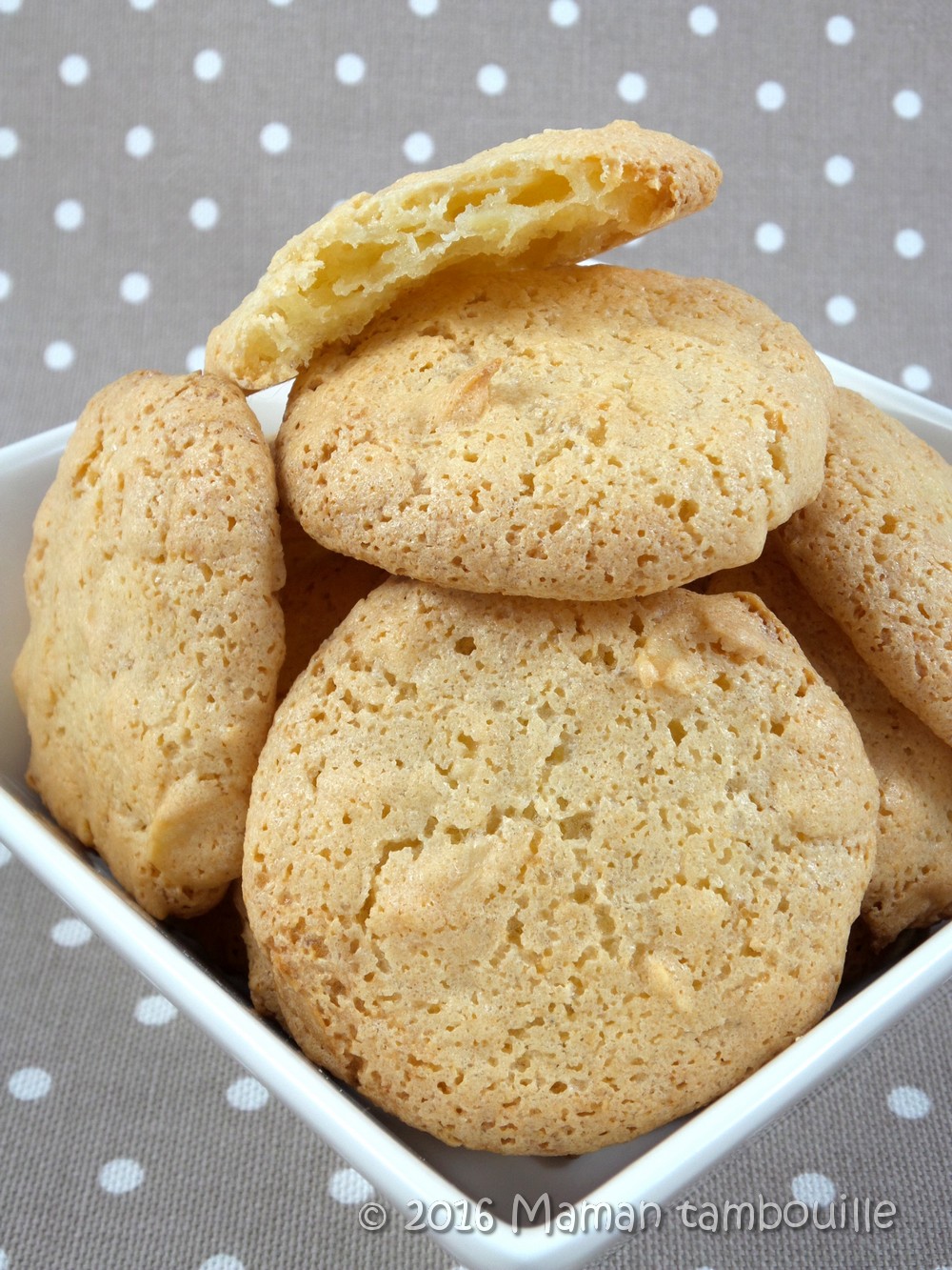 Biscuits aux amandes Maman Tambouille