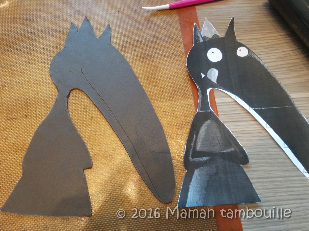 Gâteau le loup Maman Tambouille