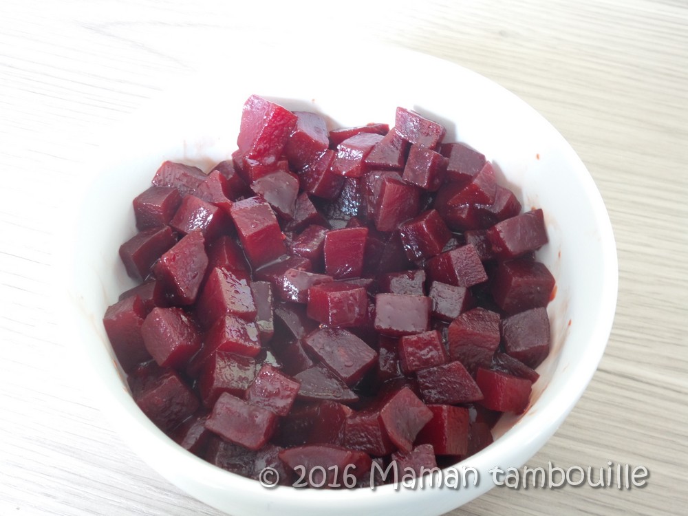 Betteraves confites Maman Tambouille