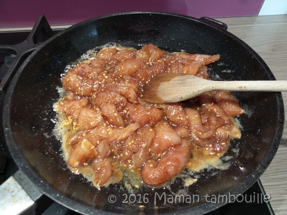 Poulet au miel Maman Tambouille
