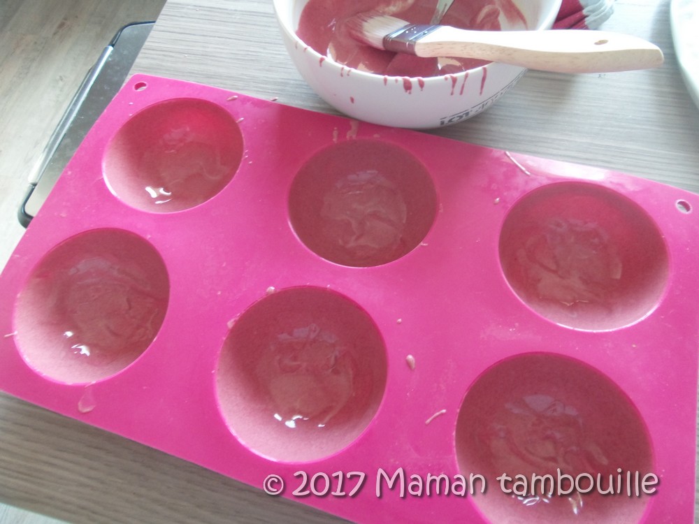 Sphères de mousse de fruits rouges {les défis gourmands de Cuisine ...