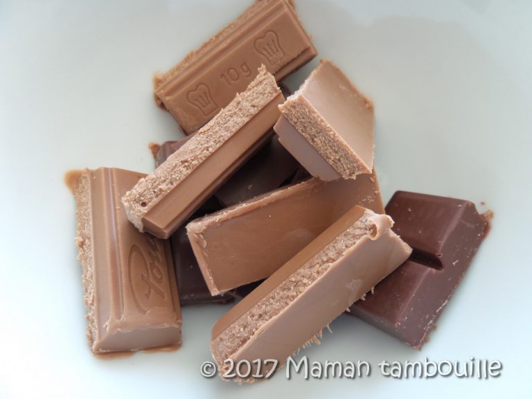 Crème au café, éclats de feuillantine Maman Tambouille