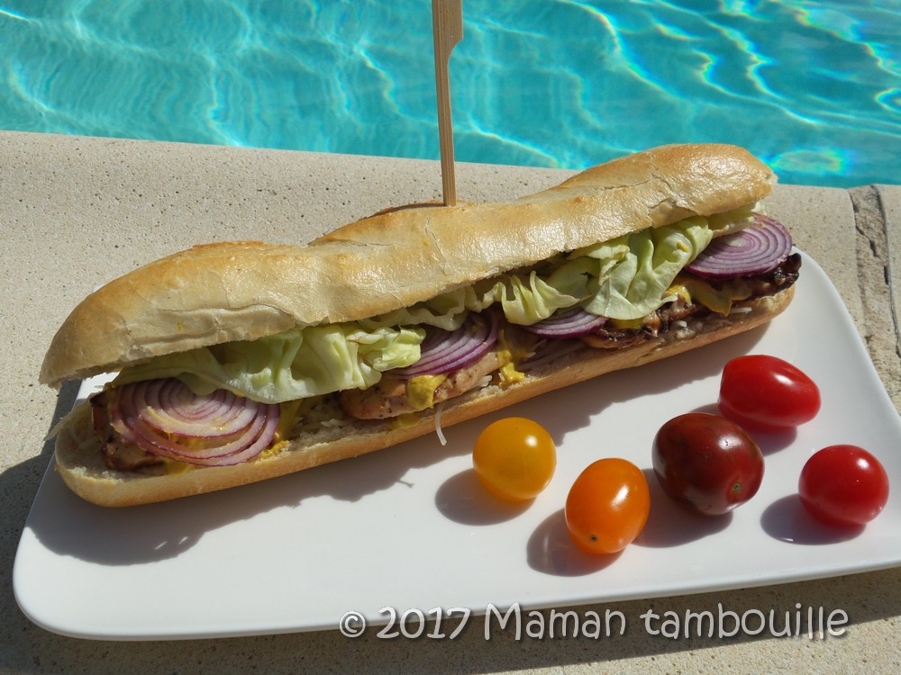Sandwich au poulet Maman Tambouille
