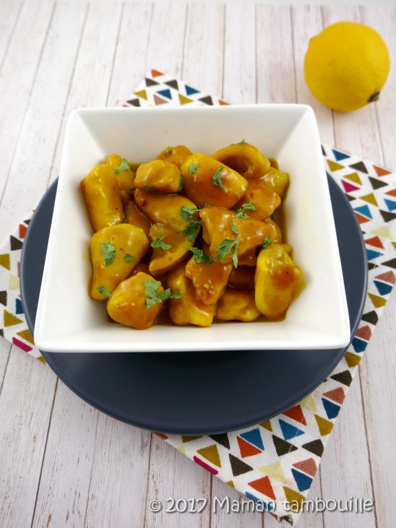 Poulet au citron Maman Tambouille