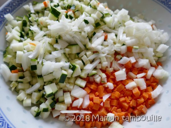 Poisson au four et ses légumes croquants sauce crémée Maman Tambouille