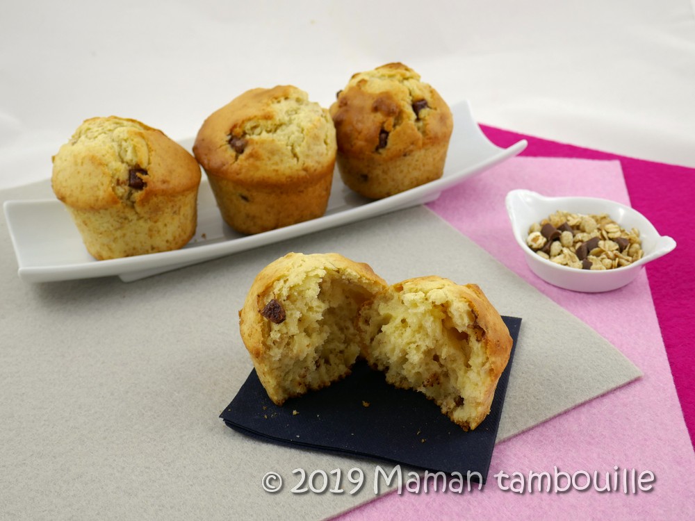 Muffins aux céréales Maman Tambouille