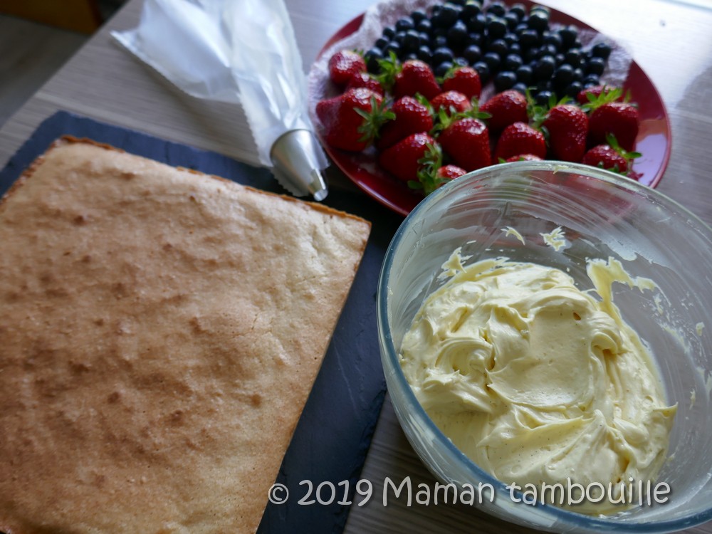 Le gourmand aux fruits rouges Maman Tambouille