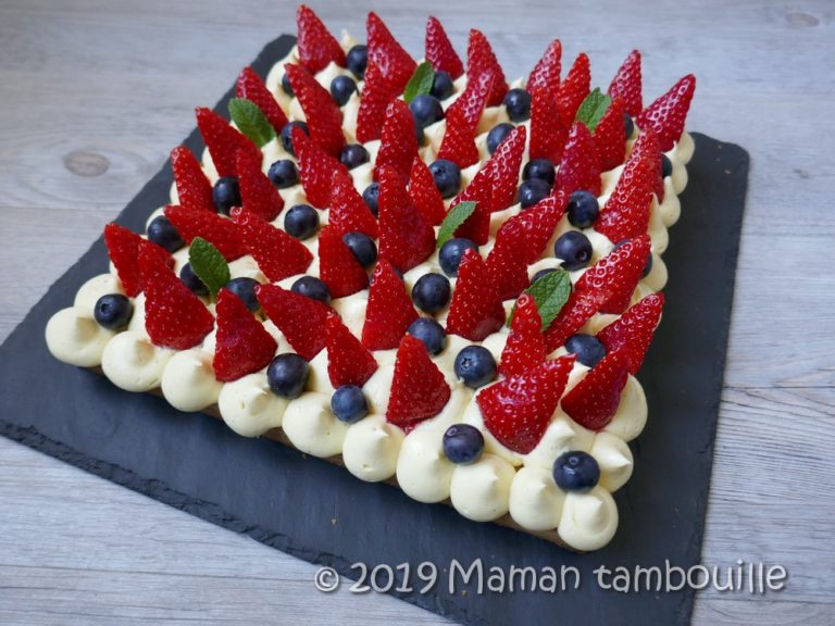 Le gourmand aux fruits rouges Maman Tambouille