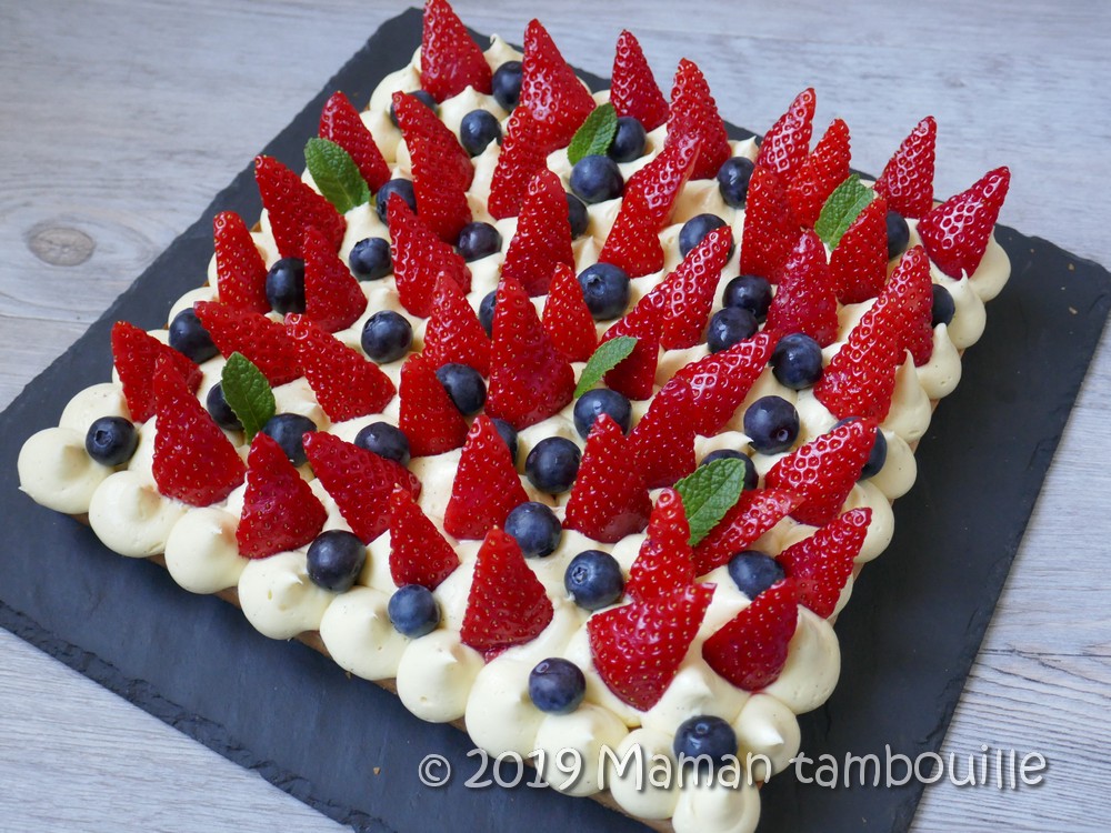 Le gourmand aux fruits rouges Maman Tambouille