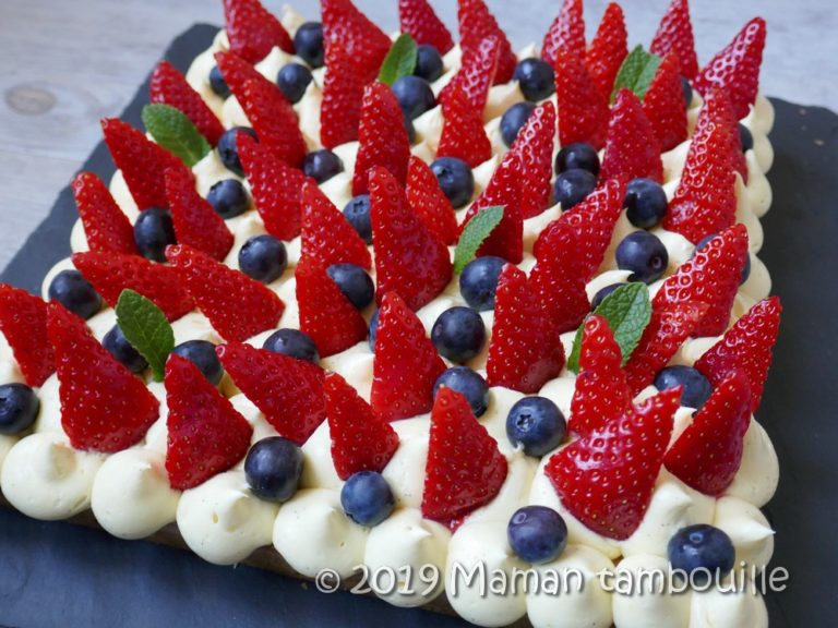 Le gourmand aux fruits rouges Maman Tambouille