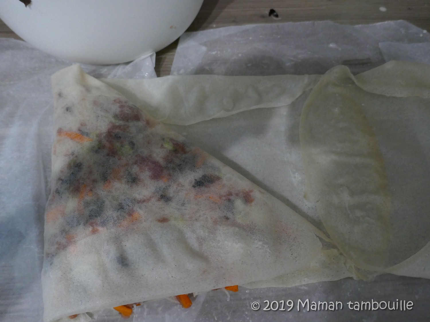 Samoussa géant Maman Tambouille