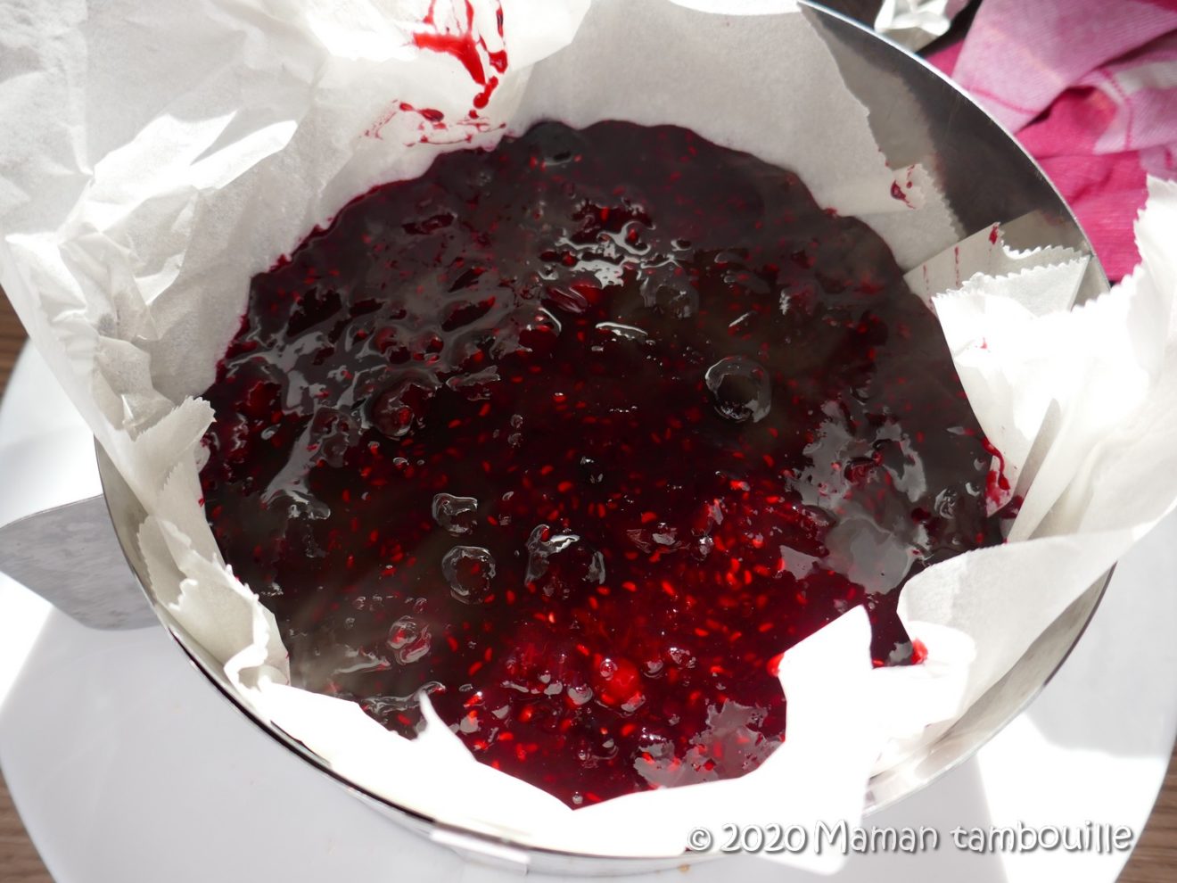 Entremets fruits rouges vanille {Stranger Things} Maman Tambouille