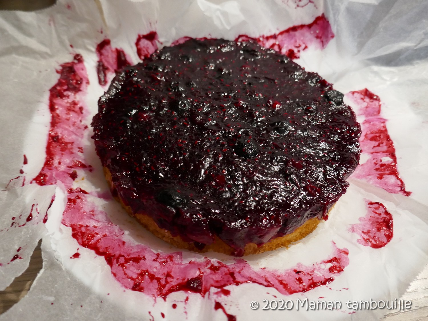 Entremets fruits rouges vanille {Stranger Things} Maman Tambouille