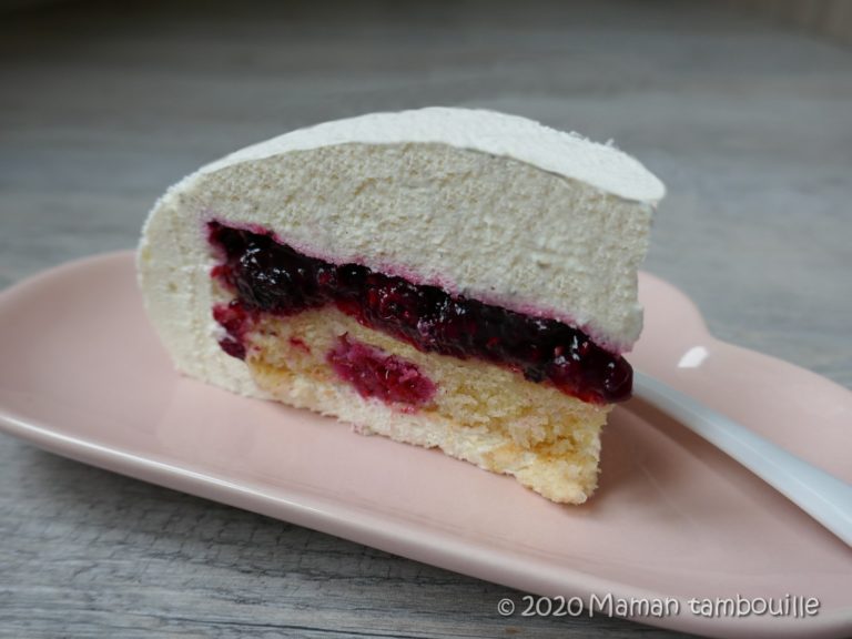 Entremets fruits rouges vanille {Stranger Things} Maman Tambouille