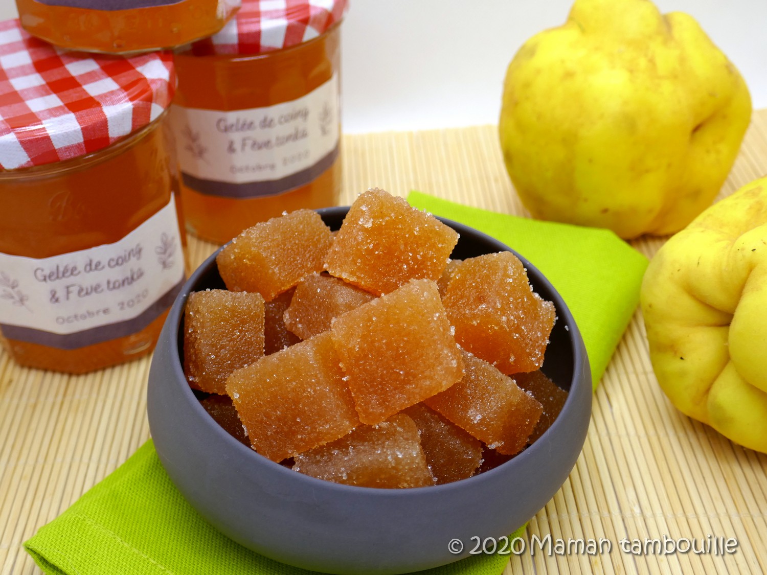 Pâtes de coing Maman Tambouille