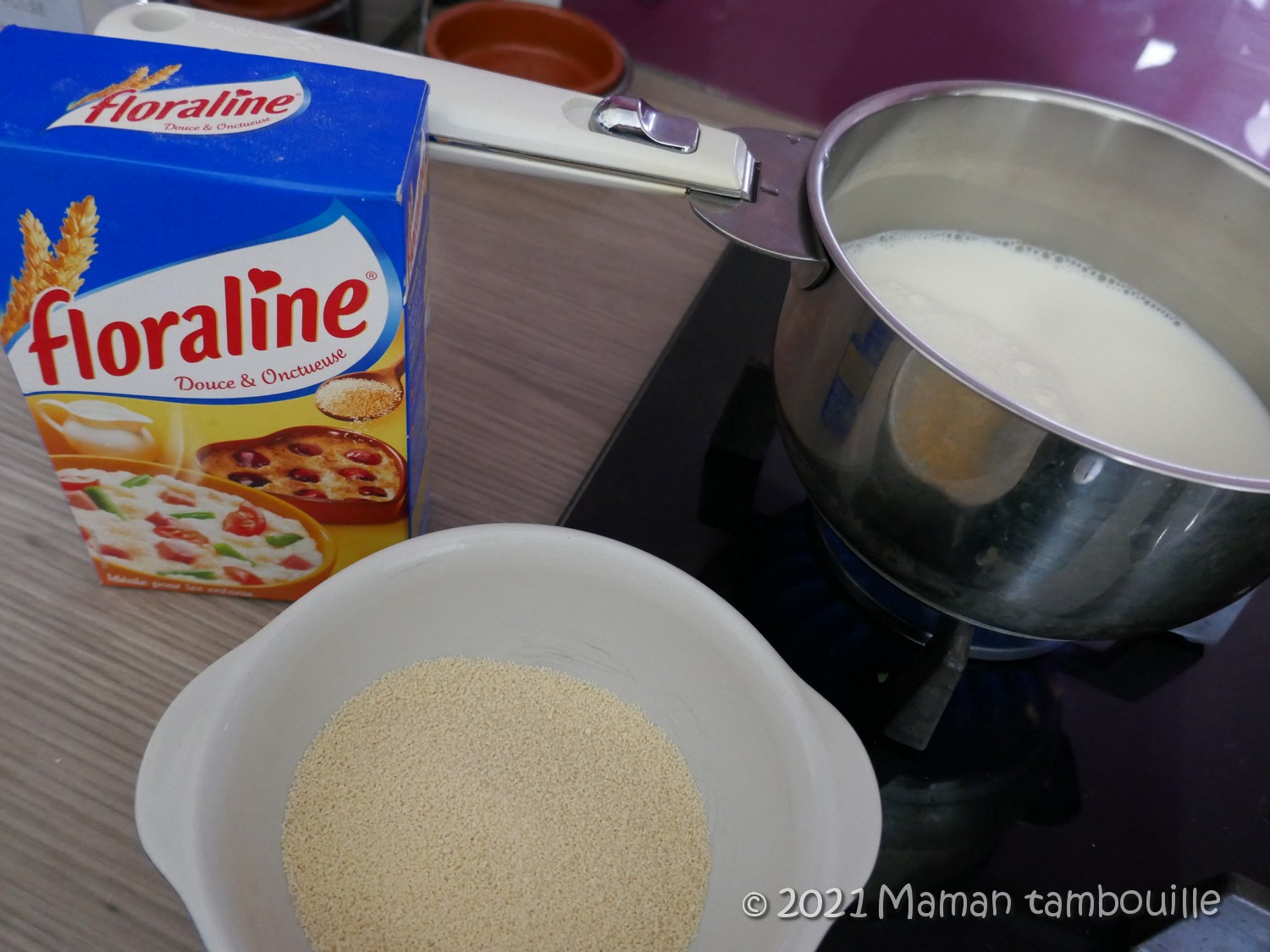 Gâteau de floraline Maman Tambouille