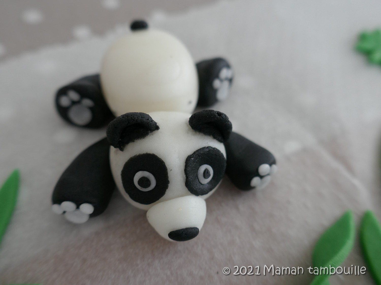 Gâteau panda Maman Tambouille