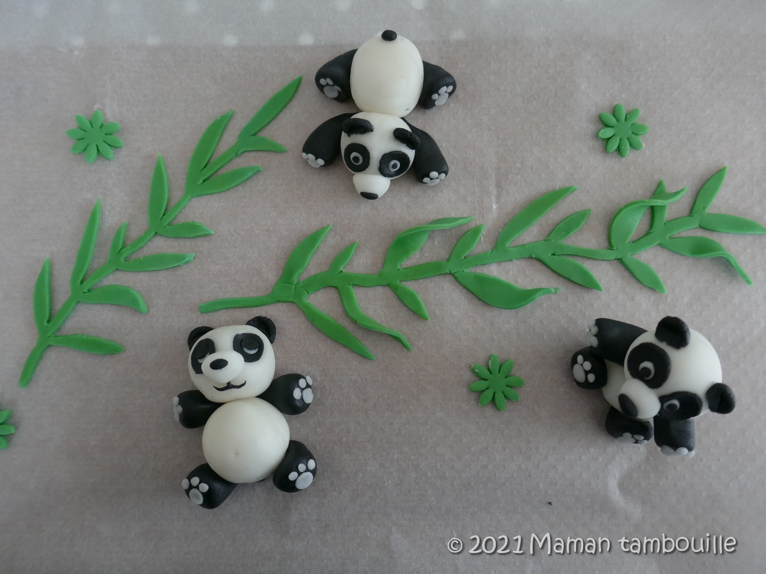 Gâteau panda Maman Tambouille