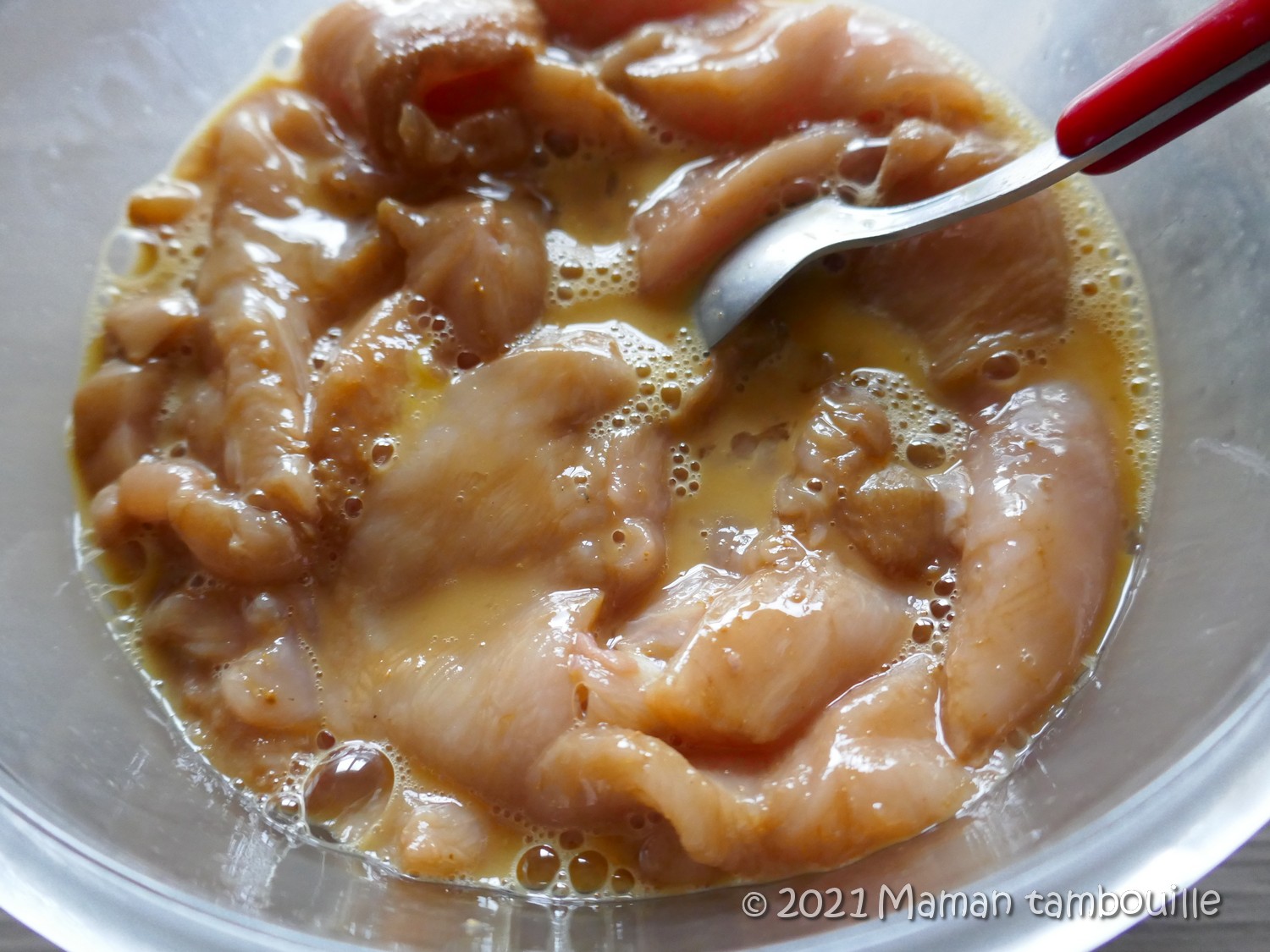Poulet pané à l'américaine Maman Tambouille