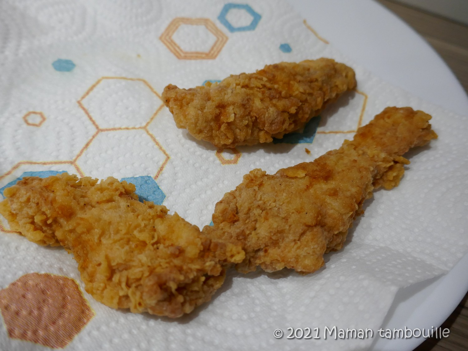 Poulet pané à l'américaine Maman Tambouille